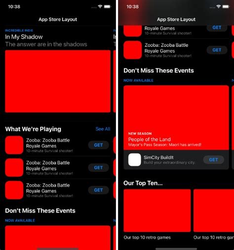 Understanding The Complex Layout Of App Store Using Uicompositional