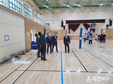 윤태열 울진부군수 제61회 경북도민체육대회 안전체전을 위한 경기장 점검 나서