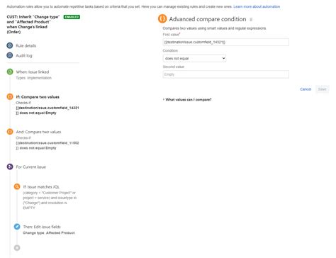 Solved Inherit Fields Via Automation Only If Destination