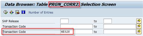 How To Find Substitution Transactions For Sap Corr Sap Community