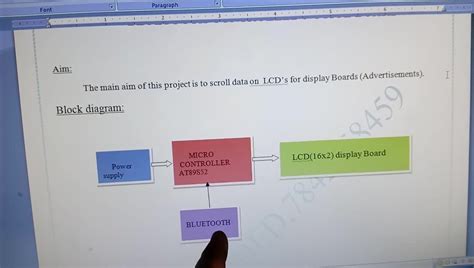 Bluetooth Controlled Notice Board at piece मइकरकटरलर बरड in Hyderabad ID