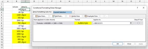 conditional formatting to an entire row based on a single cell r excel
