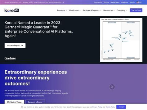 Kore Ai Industry Specific Ai Virtual Assistants For Enhanced Customer And Employee Experiences