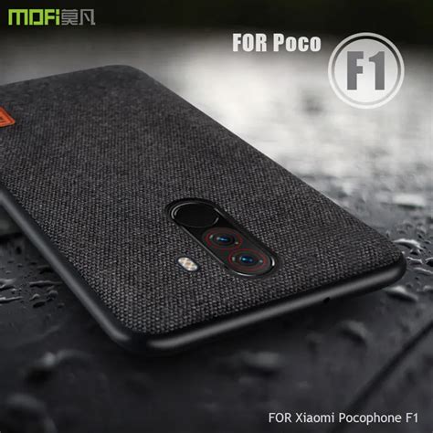 Pocophone F1 case cover MOFI for xiaomi Pocophone F1 Fabric Cover Case ...