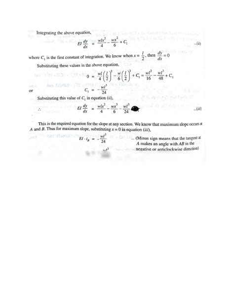 Solution Simply Supported Beam With A Uniformly Distributed Load