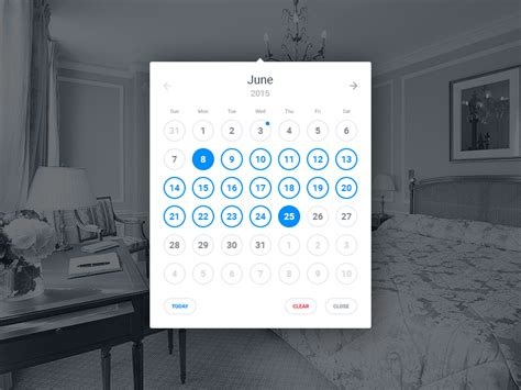 range datepicker designs themes templates and downloadable graphic elements on dribbble