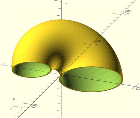 Openscad Linear And Rotational Extrude At The Same Time Stack Overflow
