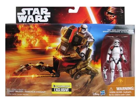 Assault Walker First Order Stormtrooper Officer Entertainment Earth