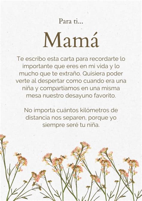 Personaliza Online 43 Plantillas De Carta Del Día De Las Madres Canva