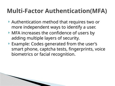 User Authentication In Information Security Pptx