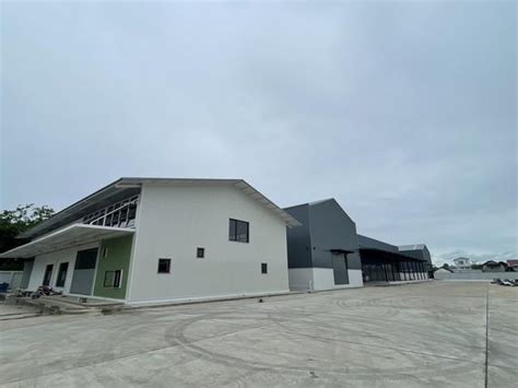 ให้เช่าโกดัง 5 ไร่ 2 งาน จำนวน 3 หลัง พื้นที่ 2 645 ตรม ซอยแสมดำ เขตบางขุนเทียน ระบบไฟ 3 เฟส