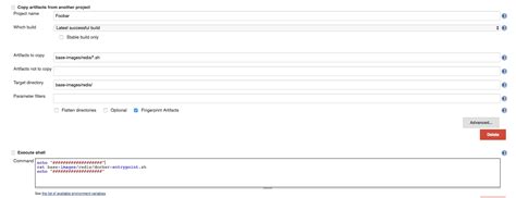 Build Jenkins And Copy Artifact Plugin Overwrite Existing File In Target Project Stack