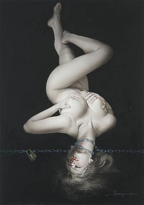 Hajime Sorayama Chained Pic