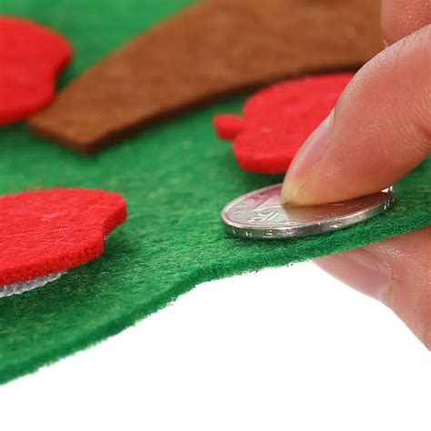 Войлочная ткань Diy Детские обучающие игрушки прочные цифровые Обучающие Детские Монтессори