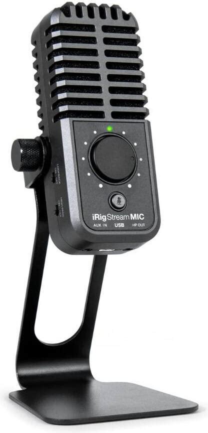 Ik Multimedia Irig Stream Mic Usb Microphoneusb Condenser Microphone