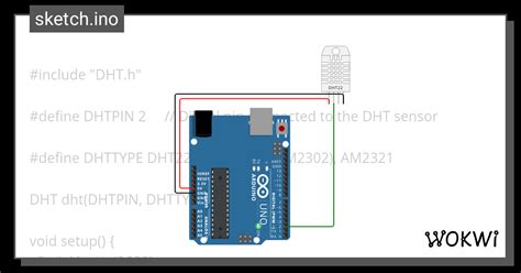 Dht22 Temperature And Humidity Sensor Wokwi Esp32 Stm32 Arduino
