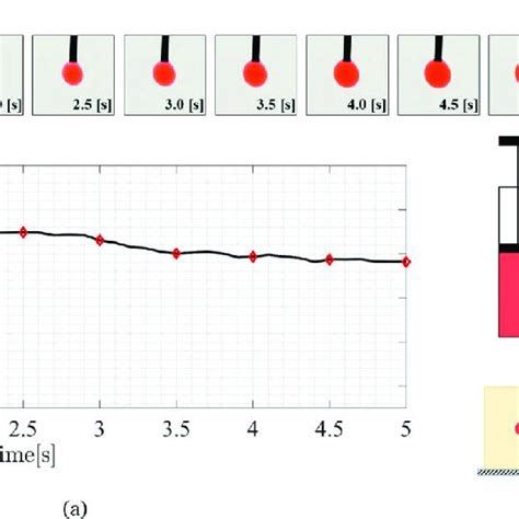A Time Evolution Of The Pressure In A Cavity In A Pdms Sample With 44 Download Scientific