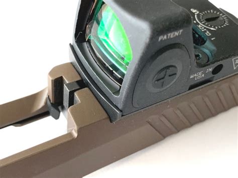 Sig P320 M17 M18 Legion Axg Optic Adapter Plate W Dovetail For Trijicon Rmr Bsps