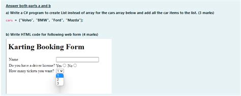 Solved Answer Both Parts A And B A Write A C Program To