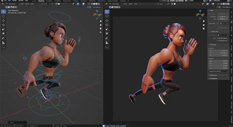 Pack 5 Rigged Gymer Characters In Blender Superhive Formerly Blender