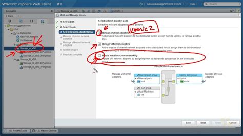 35 Migrating Vmkernel Adapters To A Vds Youtube