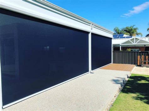 Outdoor Ziptrak Blinds Ziptrak Blinds Perth