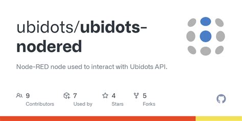github ubidots ubidots nodered node red node used to interact with