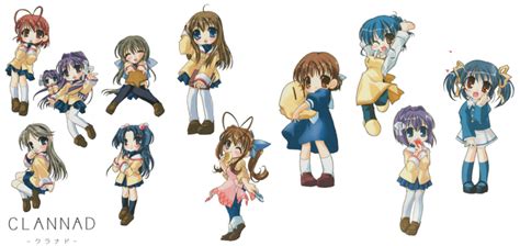 Clannad Chibi Girls Part 3 Rclannad