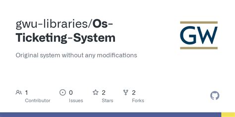 Os Ticketing Systemscpdirectoryphp At Master · Gwu Librariesos Ticketing System · Github