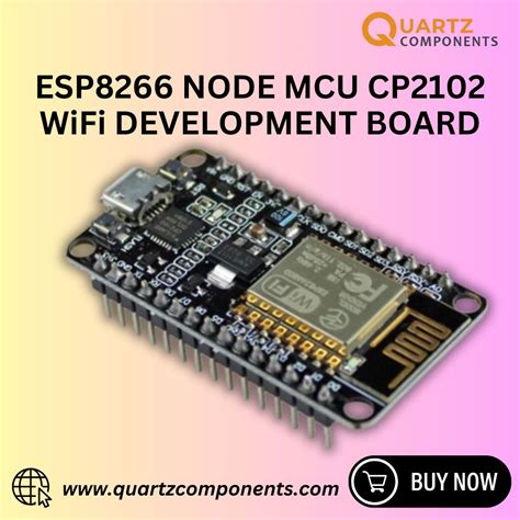 Quartz Components On Linkedin Iot Wifi Nodemcu Esp8266 Tech