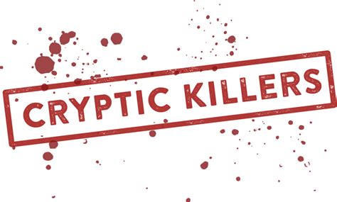 Manor Killer Cryptic Killers