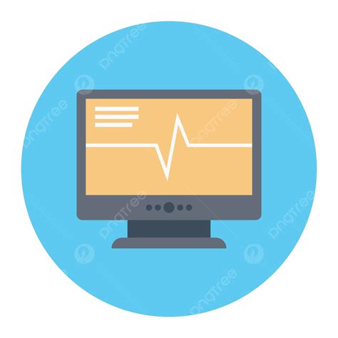 Monitor Concept Disease Illustration Vector Concept Disease