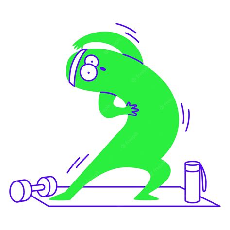 Premium Vector Warming Up Before Workout
