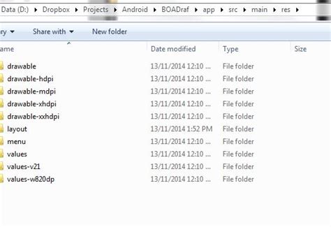 Directory Android Studio Project Folders Not Showing Stack Overflow