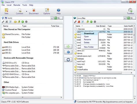 Classicftp Ftp Software Descargar