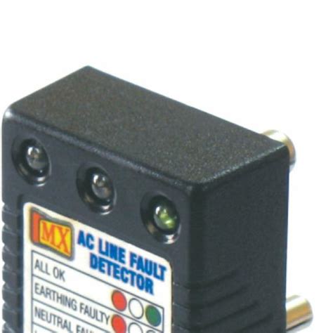 MX AC Electrical Line Fault Detector Pin Socket Tester Wire Wall Plug