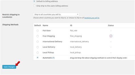 Configure Shipping Options • Woocommerce Tutorial Fastcomet