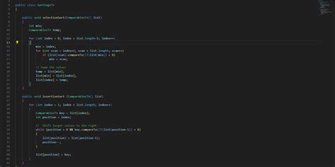 Solved 1 Rewrite The Sorting Class So That Both Sorting