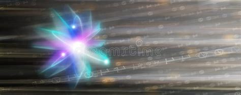 A Powerful Atomic Particle For Nuclear Energy Technology Stock Illustration Illustration Of