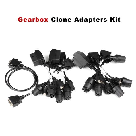Launch X431 Ecu Programmer Gearbox Connectors Package For Launch Ecu Programmer And X Prog3