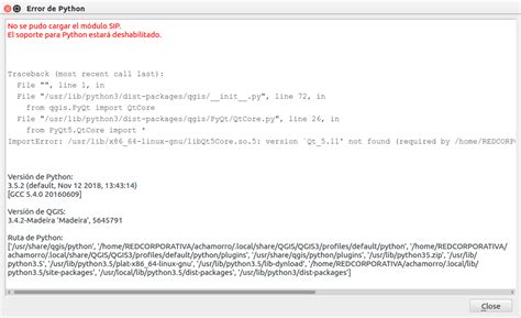 Failed To Load Python Qgis 34 Add Ins Geographic Information Systems