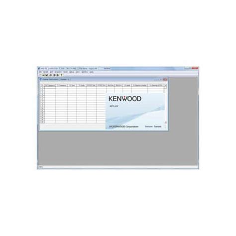 Kenwood Nxr 5700enxr 5800e Programming Software Two Way Accessories