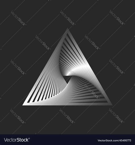 Rotating Triangle Symbol