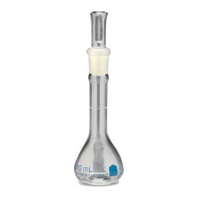 Pyrex Vista Volumetric Flask Class A 10 ML Carolina Biological Supply