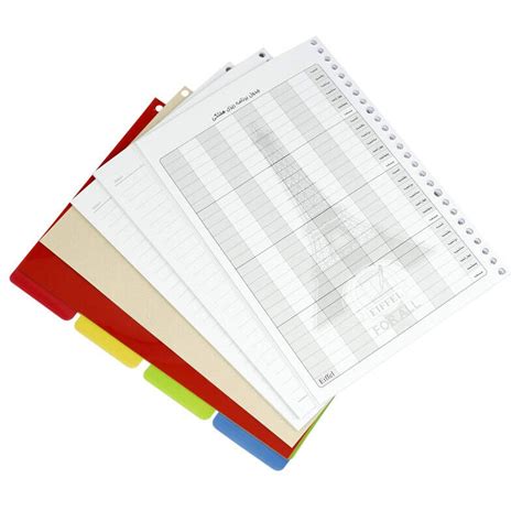 کاغذ کلاسوری ۱۰۰ برگ ایفل