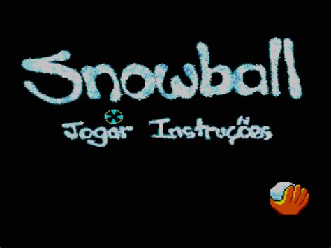 Snowball Master System Tectoy