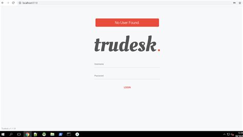 Login Credentials General Support Trudesk