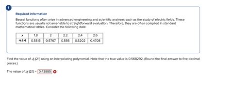 solved required information bessel functions often arise in