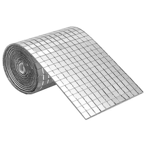 모자이크타일 디스코 타일 유리 공예 스티커 거울 모자이크 반사 내열성 벽 스크랩북 방수 용이 티몬