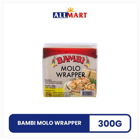 Bambi Molo Wrapper 300g Allmart Online Shop Shopee Philippines